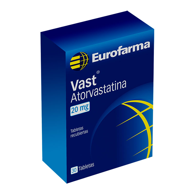 Vast 20 Mg 30 Tabletas – Droguerías Farma.com
