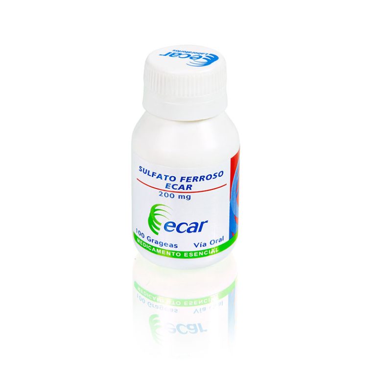 Sulfato Ferroso 200 Mg 100 Grageas Ec – Droguerías Farma.com