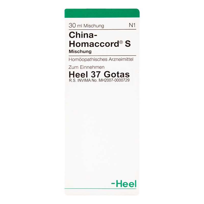 China-Homaccord Solucion 30 Ml(Pae) – Droguerías Farma.com